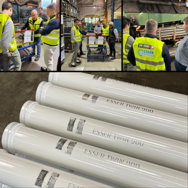 High Wear-Resistant Twin-Wall Steel Pipe - Esser Twin Pipes